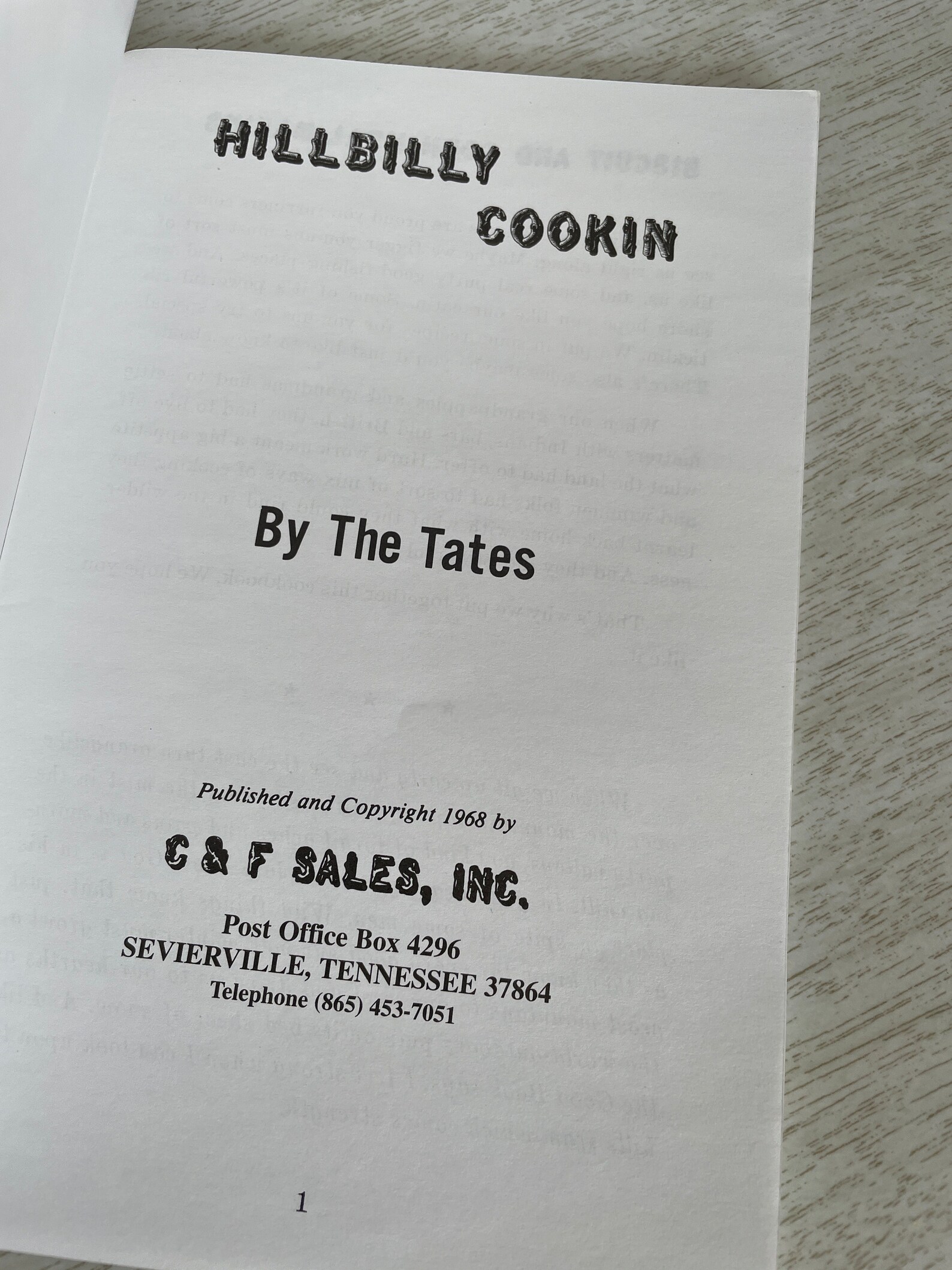 Hillbilly Cookin Mountaineer Style by the Tates 1968 - Etsy