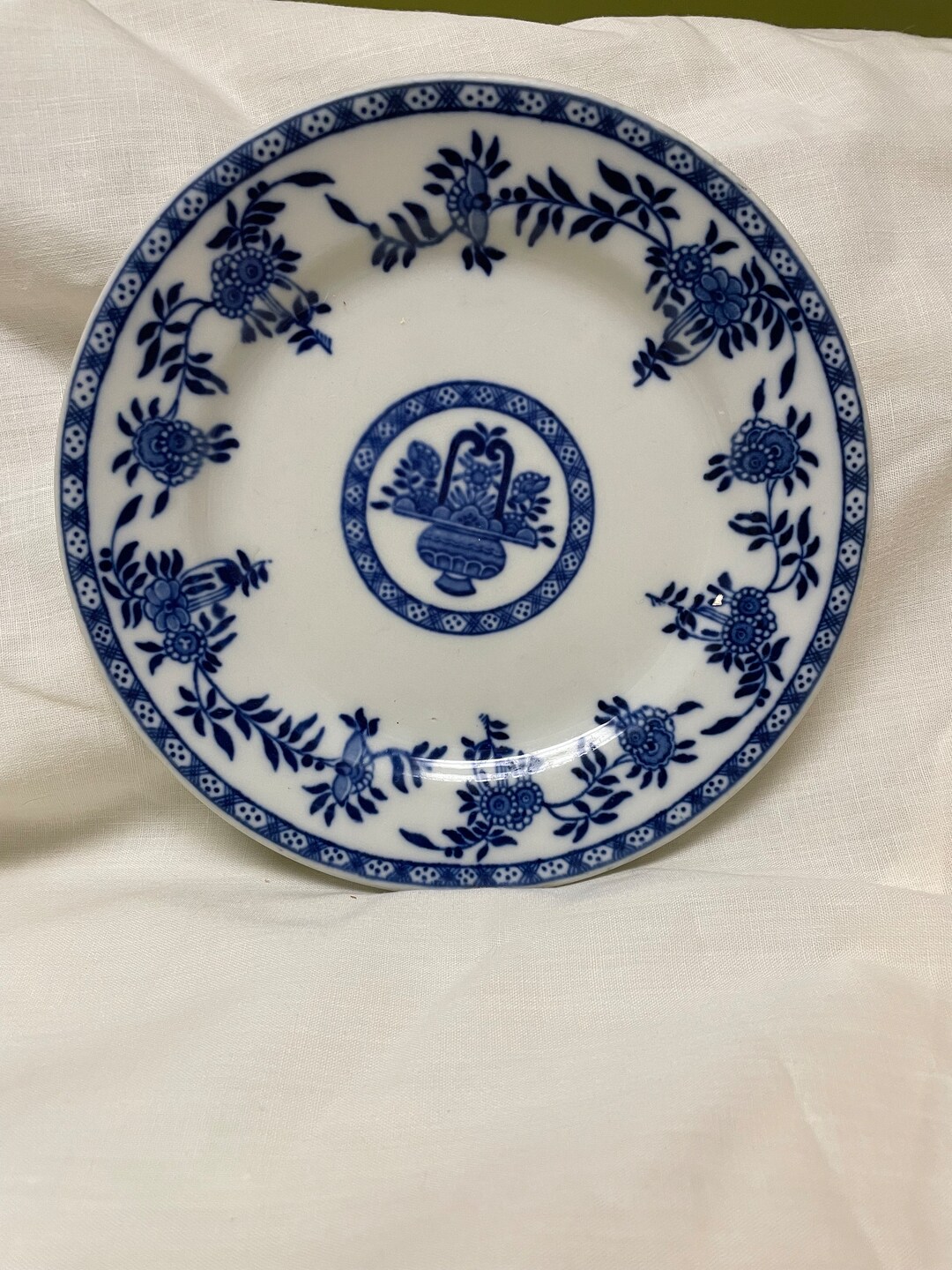 Macdonald and Gelam Delph 7 Inch Plate as Is - Etsy