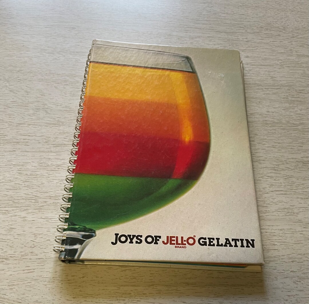 Joys of Jell-o Gelatin Cookbook (1981) - Etsy