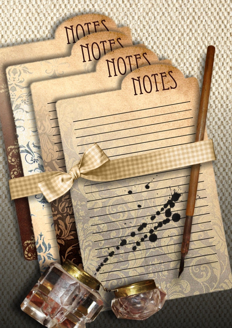 Paper Paper, Party & Kids Journal Ephemera Digital Collage Sheet ...