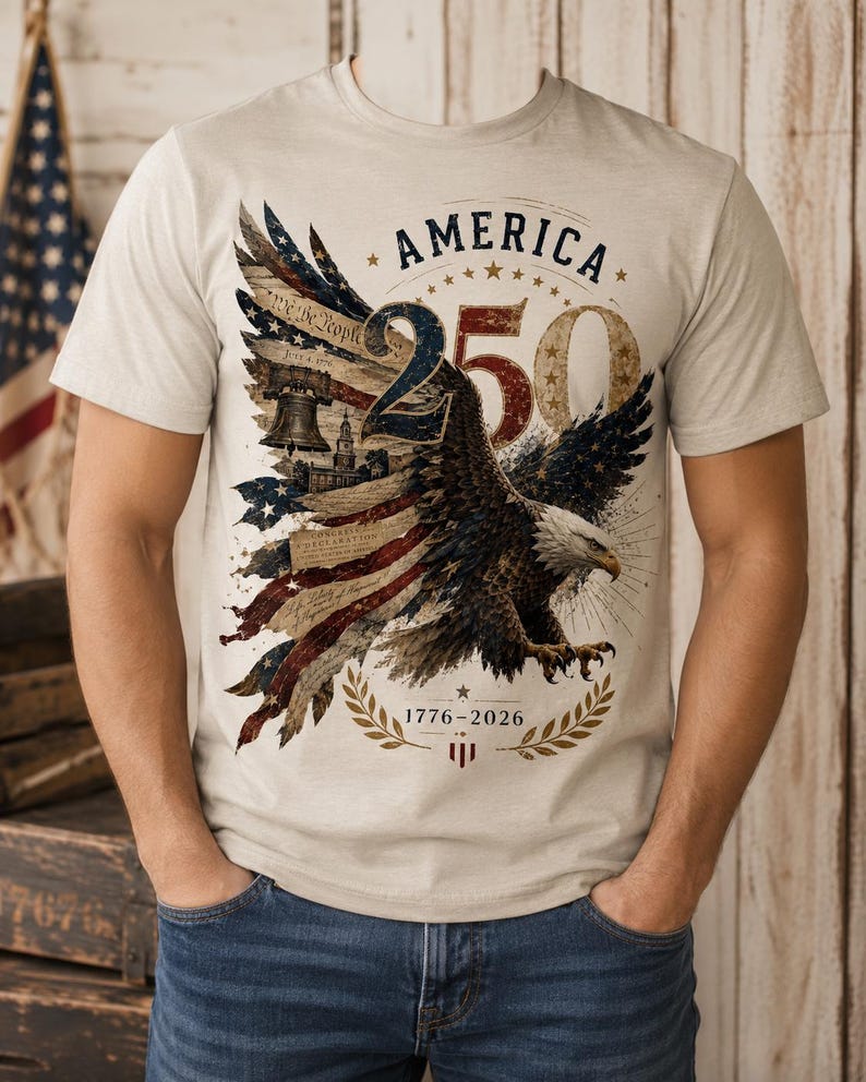 America 250th Anniversary Eagle Liberty Bell Art (digital Download) - Etsy