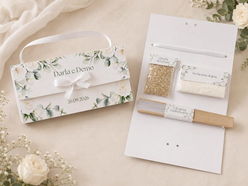 DIY Printable Wedding Bag, Editable Wedding Bag Template for Guest ...