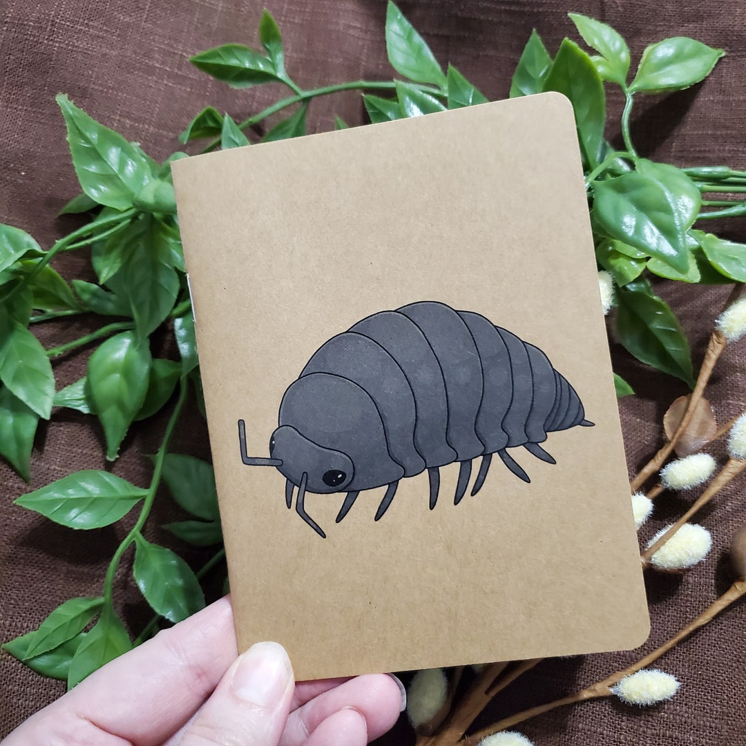 Roly-poly Pill Bug Pocket Notebook - Etsy