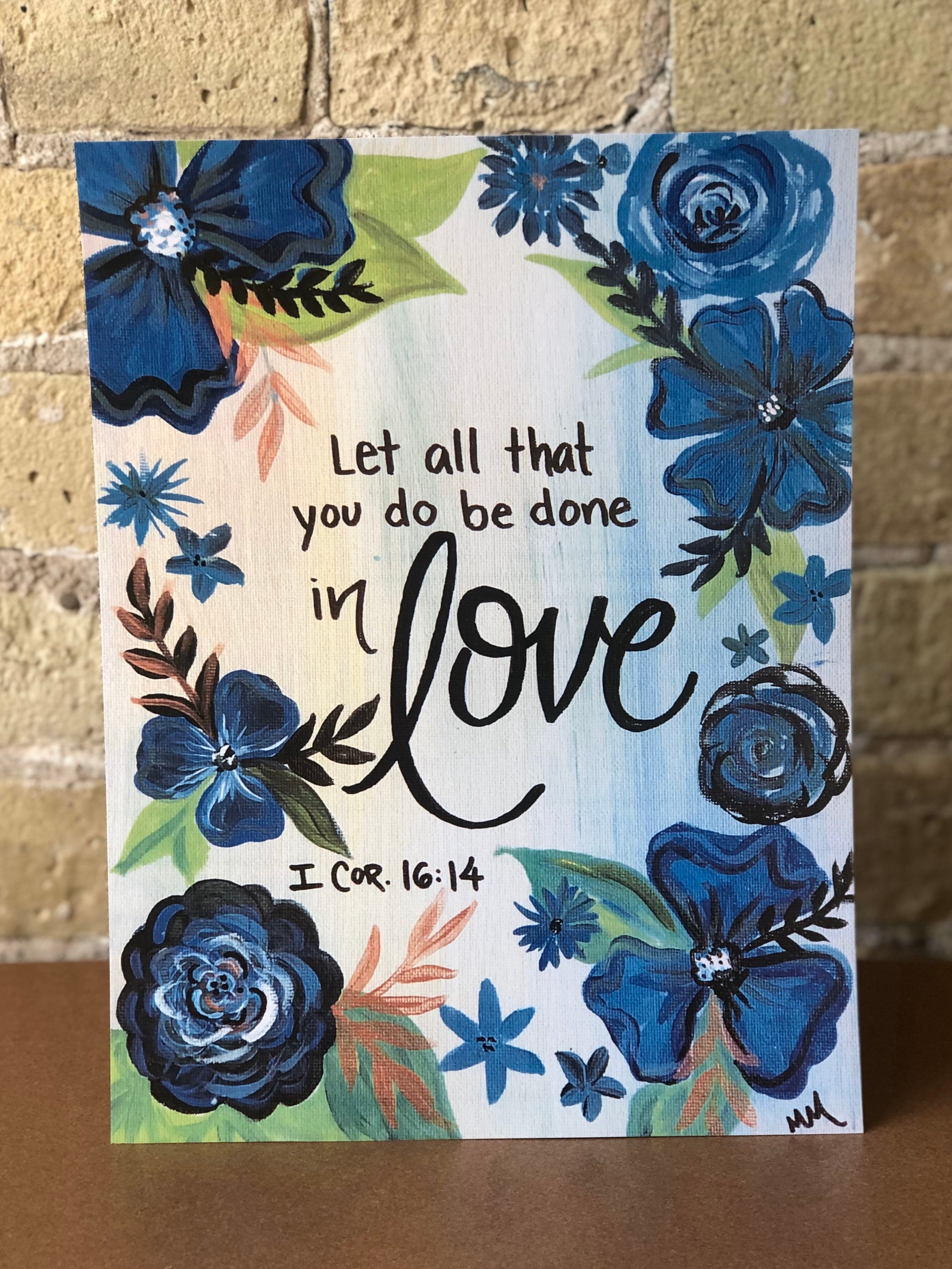 Bible Verse Paintings About Love