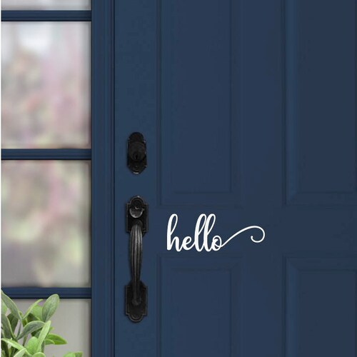 Hello Classroom Teacher Door Decal Classroom Decor Vinyl | Etsy