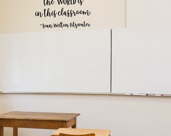 Classroom wall decal | Etsy