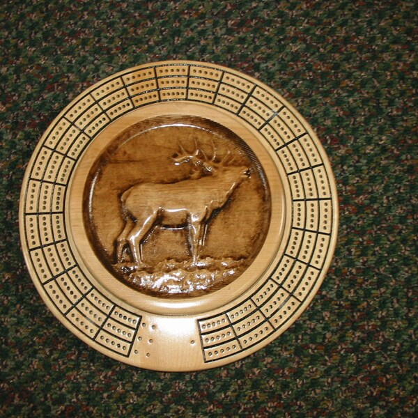 Rustic Cribbage Board - Etsy