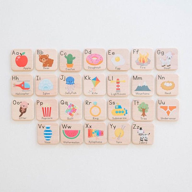 Montessori Alphabet - Etsy