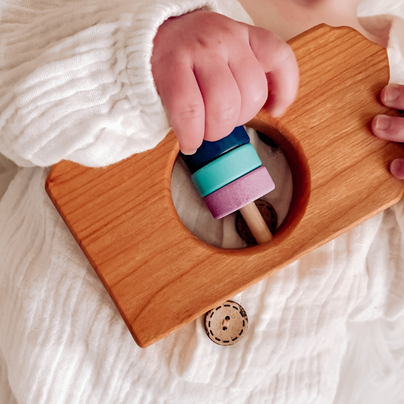 Pennsylvania State Baby Rattle™ Modern Wooden Baby Toy - Etsy