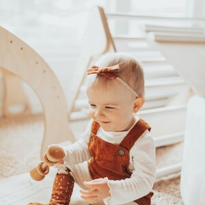 Natural Wood Baby Rattle: Classic Montessori Toy - Etsy