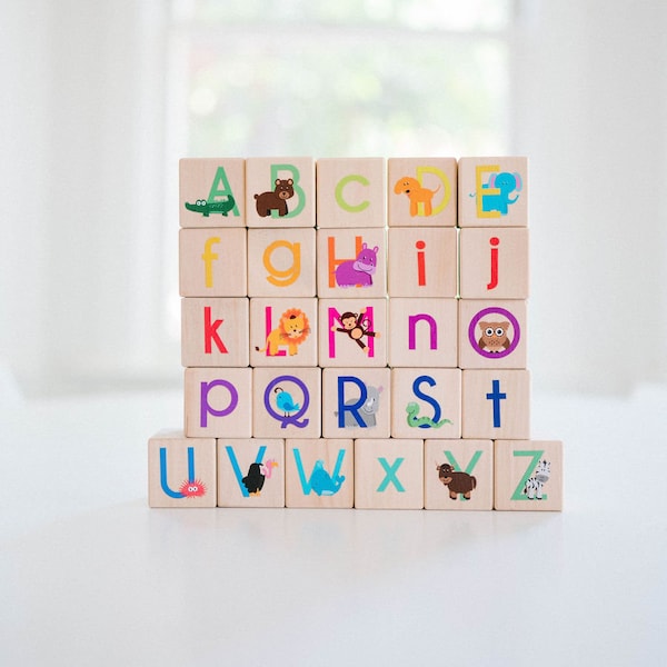 Abc Blocks - Etsy