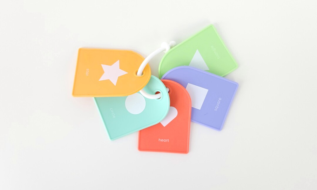 Silicone Shape Flash Cards - Etsy