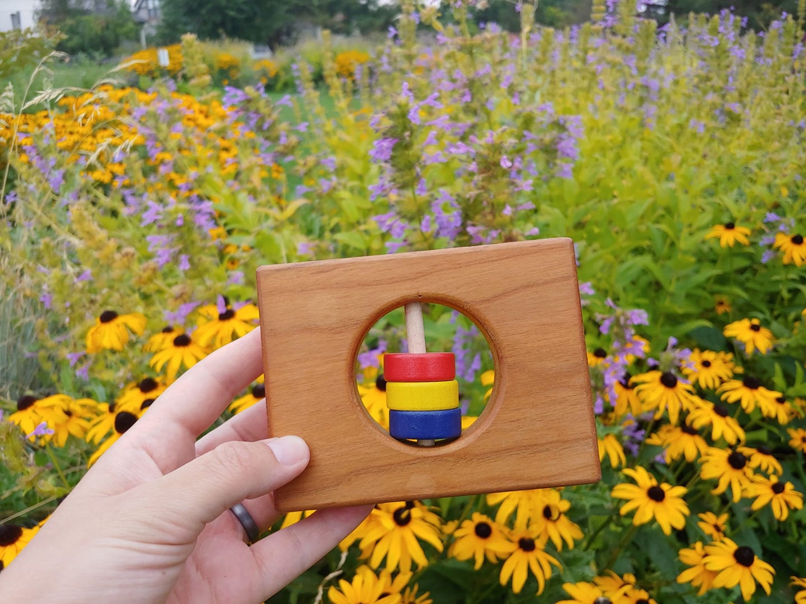 Colorado State Baby Rattle: Modern Wooden Toy - Etsy