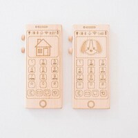 Wood Desk Telephone: Toddler Pretend Play Toy, Photo Prop - Etsy
