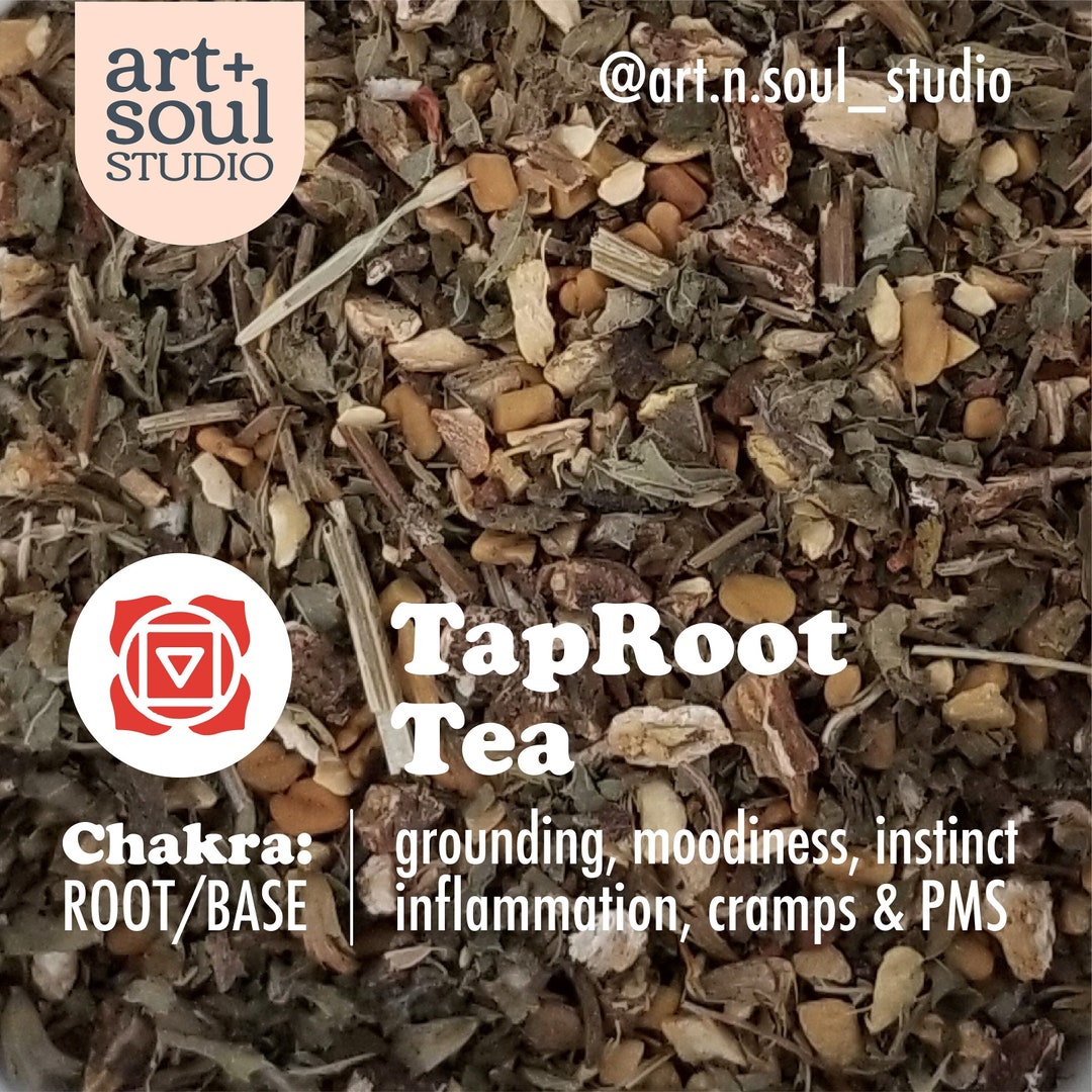 Organic ROOT CHAKRA Tea | Taproot Tea | Herbs for Muladhara | Stress ...
