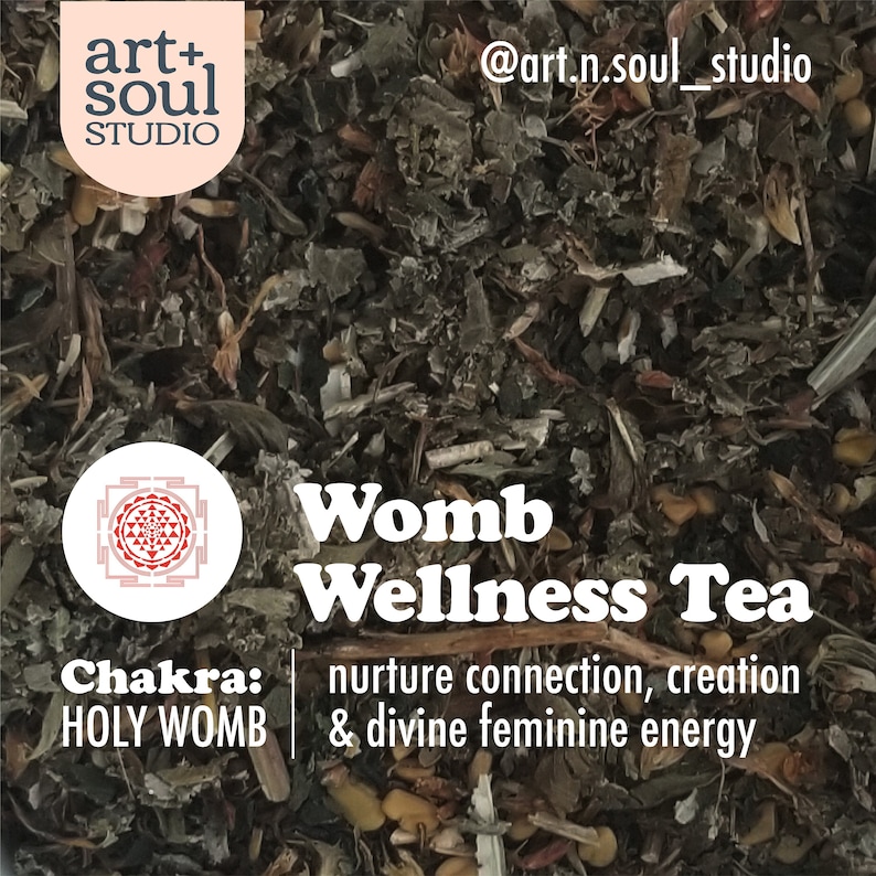 Organic HOLY WOMB CHAKRA Tea | Womb Well Tea | Herbs for Sri Yantra ...