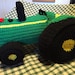 Green Toy Tractor PDF Download Pattern - Etsy