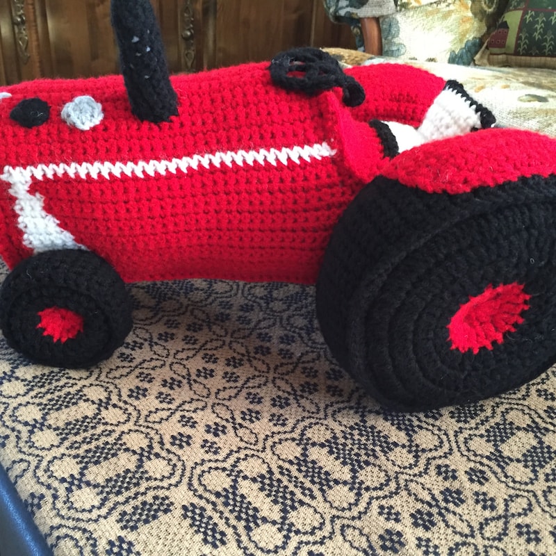 Crochet Tractor - Etsy