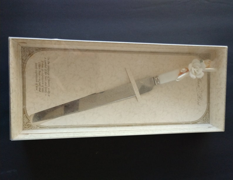 Vintage Wedding Cake Knife , Vintage Wedding Cake Server , Lillian Rose ...