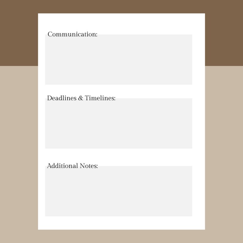 Client Discovery Call Template | Client Onboarding Workflow - Etsy