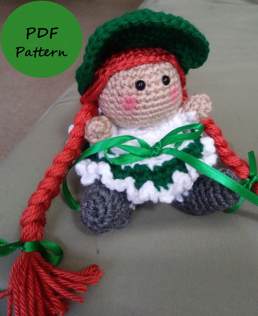 Little Irish Las Crochet Pattern - Etsy