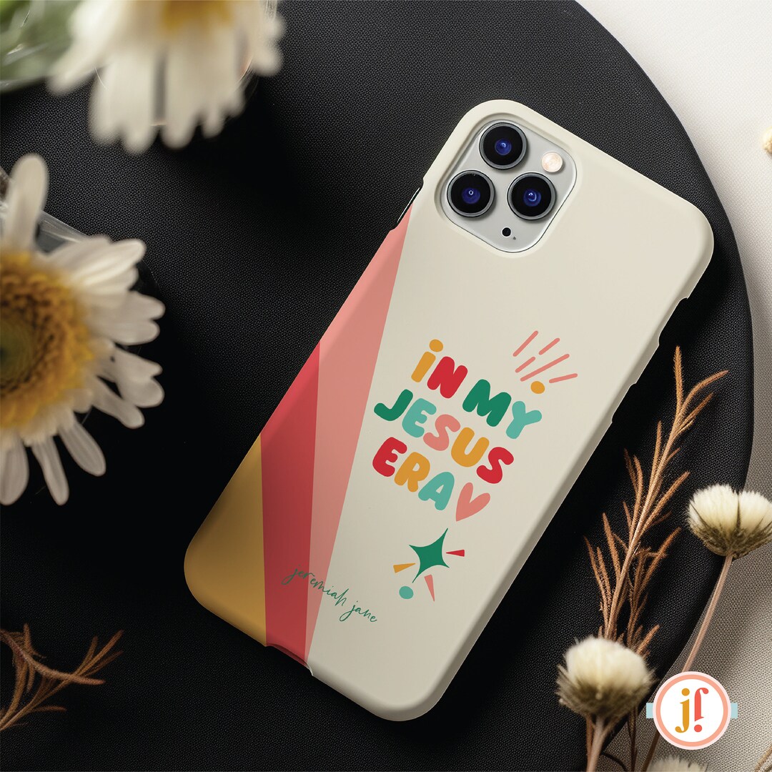 Teen Tween Girl in My Jesus Era iPhone Case - Preppy Faith Phone Case ...