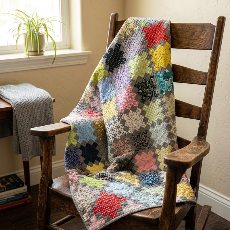 Patchwork Quilt Full/queen - Etsy