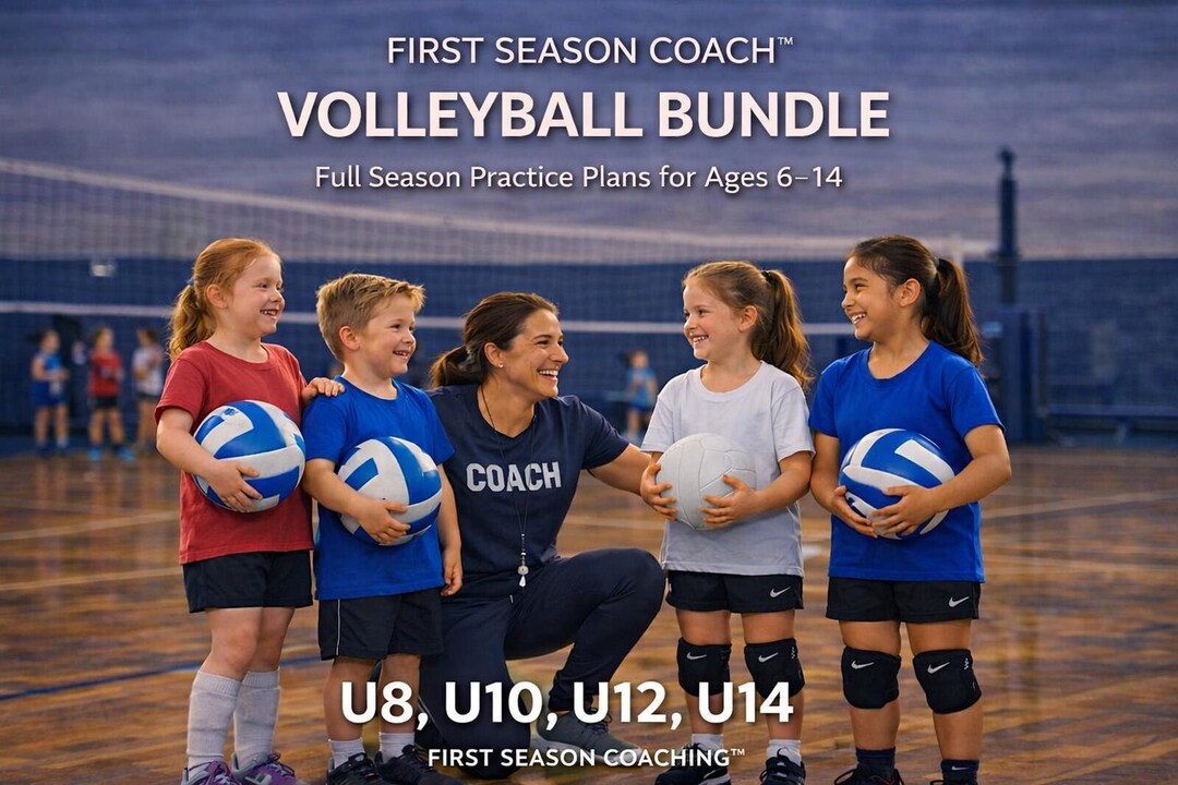 Full Season Volleyball Bundle | Practice Plans for U8 U10 U12 U14 ...
