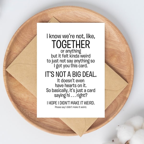 Funny Valentine Card - Etsy