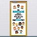 Printable Teacher Appreciation Door Decor: Moustache Classroom Decor ...