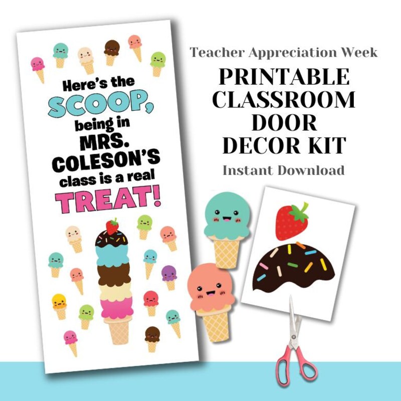 Ice Cream Poster - Etsy