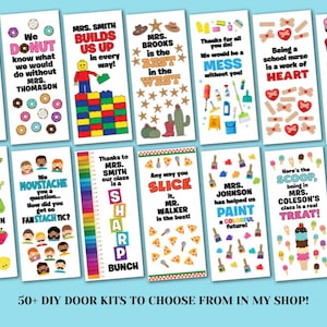 Printable Teacher Appreciation Door Decorating Kit - Space Out of This ...