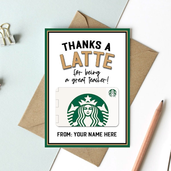 Coffee Thank You - Etsy