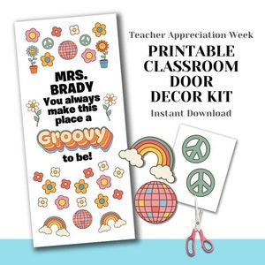 Printable Teacher Appreciation Door Decorating Kit - Cool Teacher - DIY ...