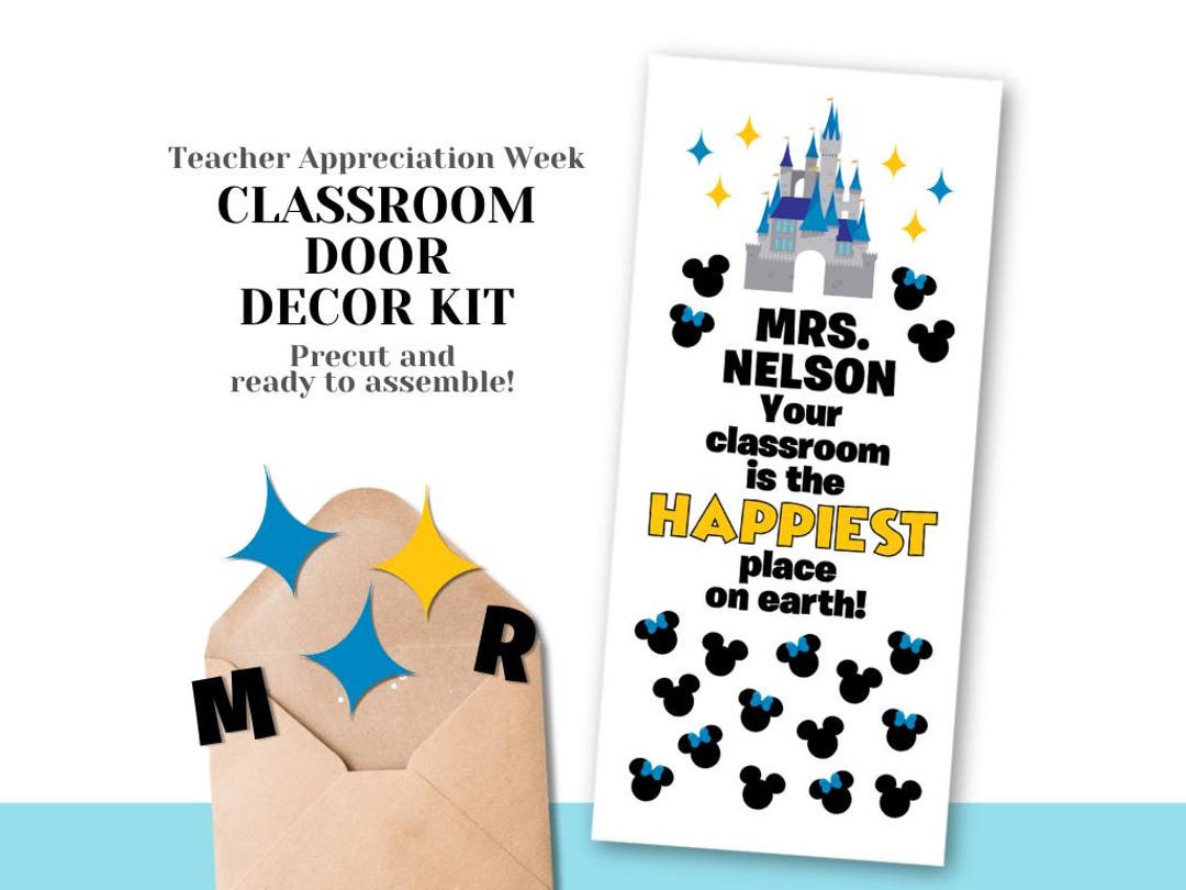 Teacher Appreciation Magical Door Decorating Kit - Precut Ready to Hang ...