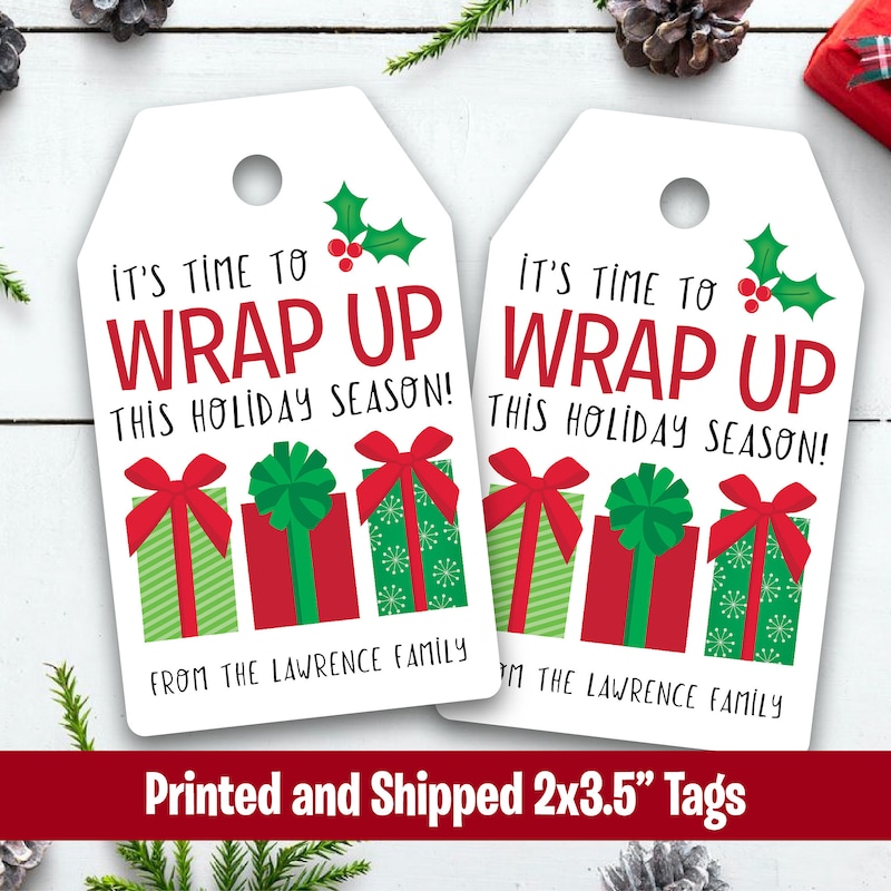 Gift Wrapping Tags - 60+ Gift Ideas for 2024