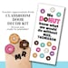 Teacher Appreciation Donut Door Decorating Kit - Precut & Ready to Hang ...