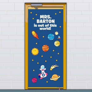 Printable Teacher Appreciation Door Decorating Kit - Space Out of This ...