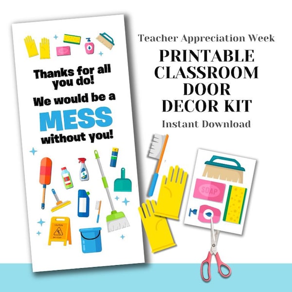 Custodian Appreciation Printables - Etsy