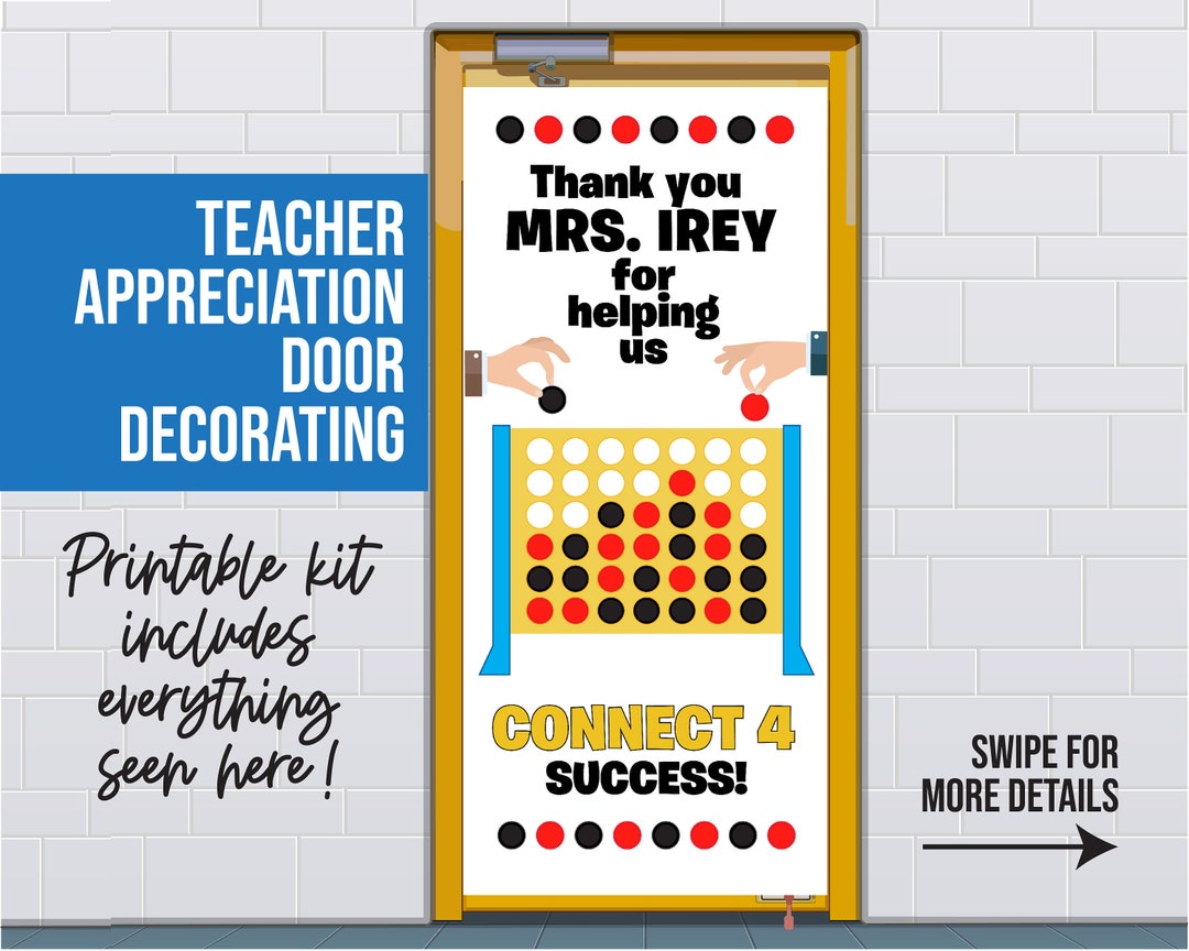 Printable Teacher Appreciation Door Decorating Kit Board - Etsy