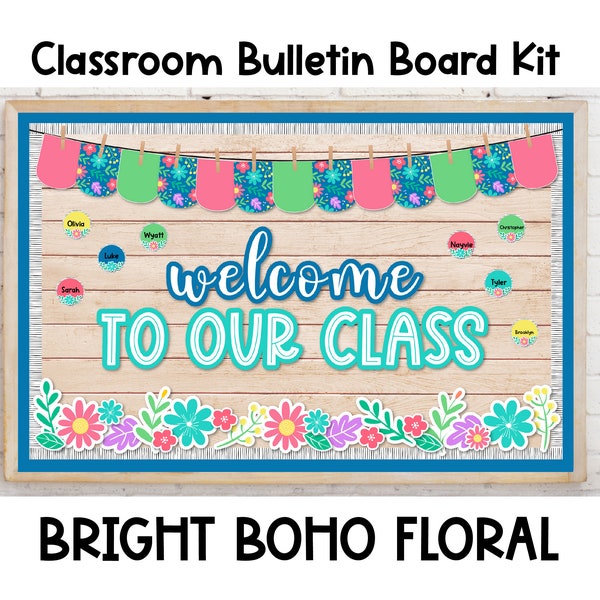 Welcome Back to School Bulletin Board - Etsy