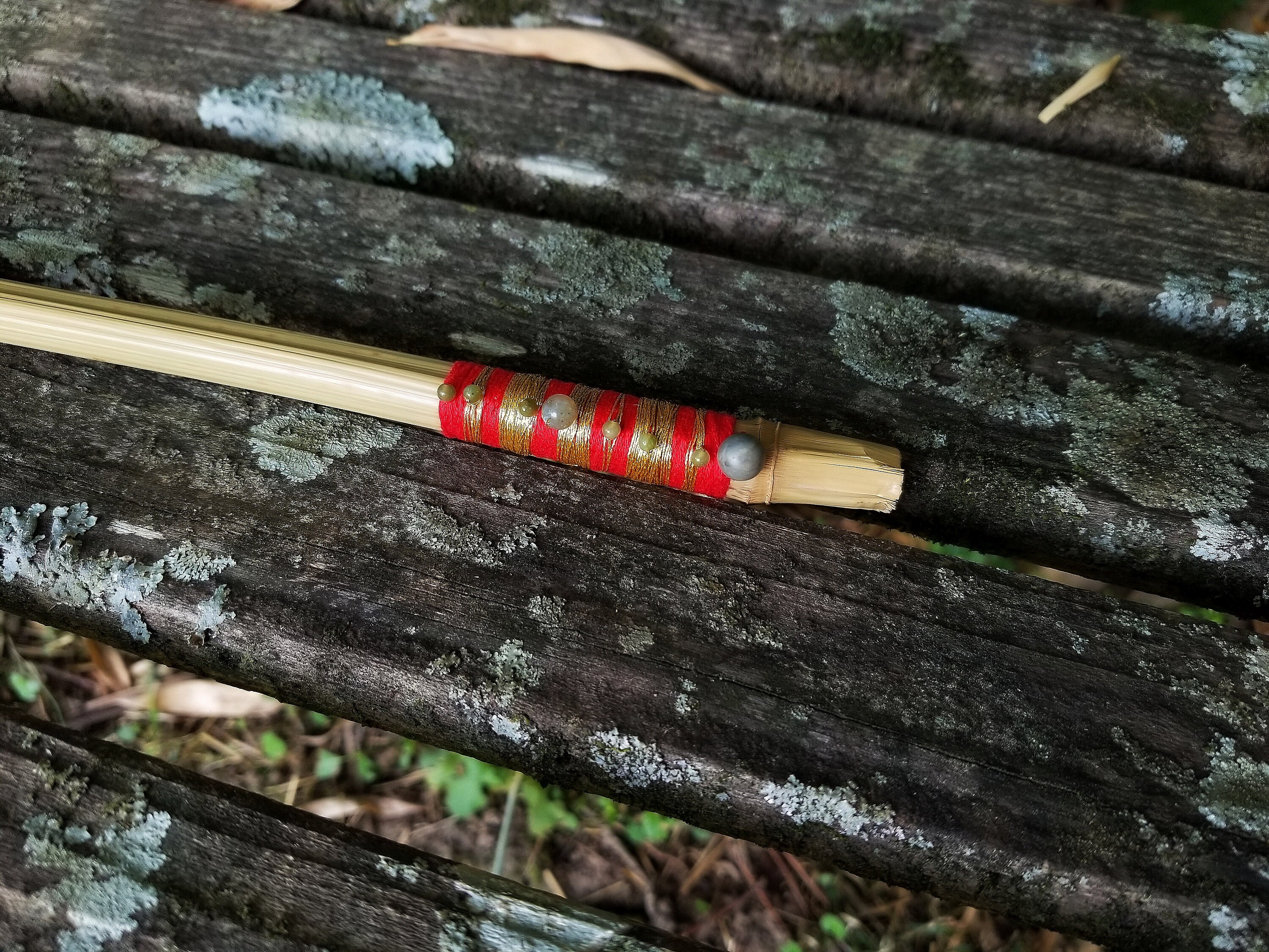 Bamboo Prosperity Magic Wand. Chinese Staff Wand. Lucky Wand. | Etsy