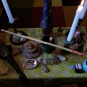 Bamboo Prosperity Magic Wand. Chinese Staff Wand. Lucky Wand. - Etsy