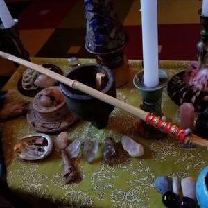 Bamboo Prosperity Magic Wand. Chinese Staff Wand. Lucky Wand. - Etsy