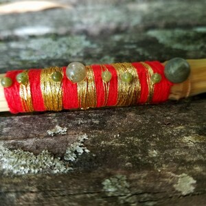 Bamboo Prosperity Magic Wand. Chinese Staff Wand. Lucky Wand. - Etsy