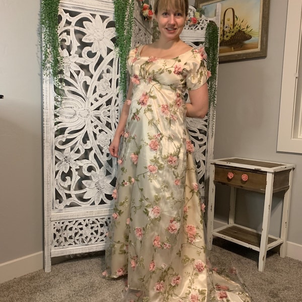 Regency Dress - Etsy
