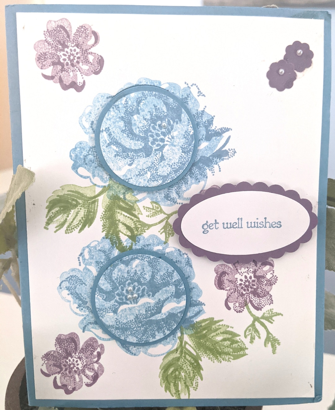 Get Well Wishes Handmade Card - Etsy