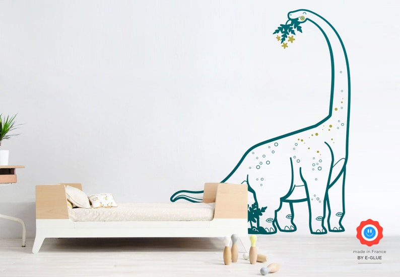 Diplodocus Wall Decal Dinosaur Wall Sticker for Kids Room | Etsy