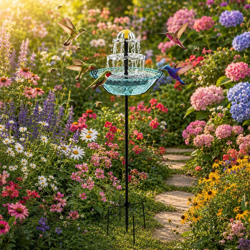 Stone Tiered Fountain - Etsy