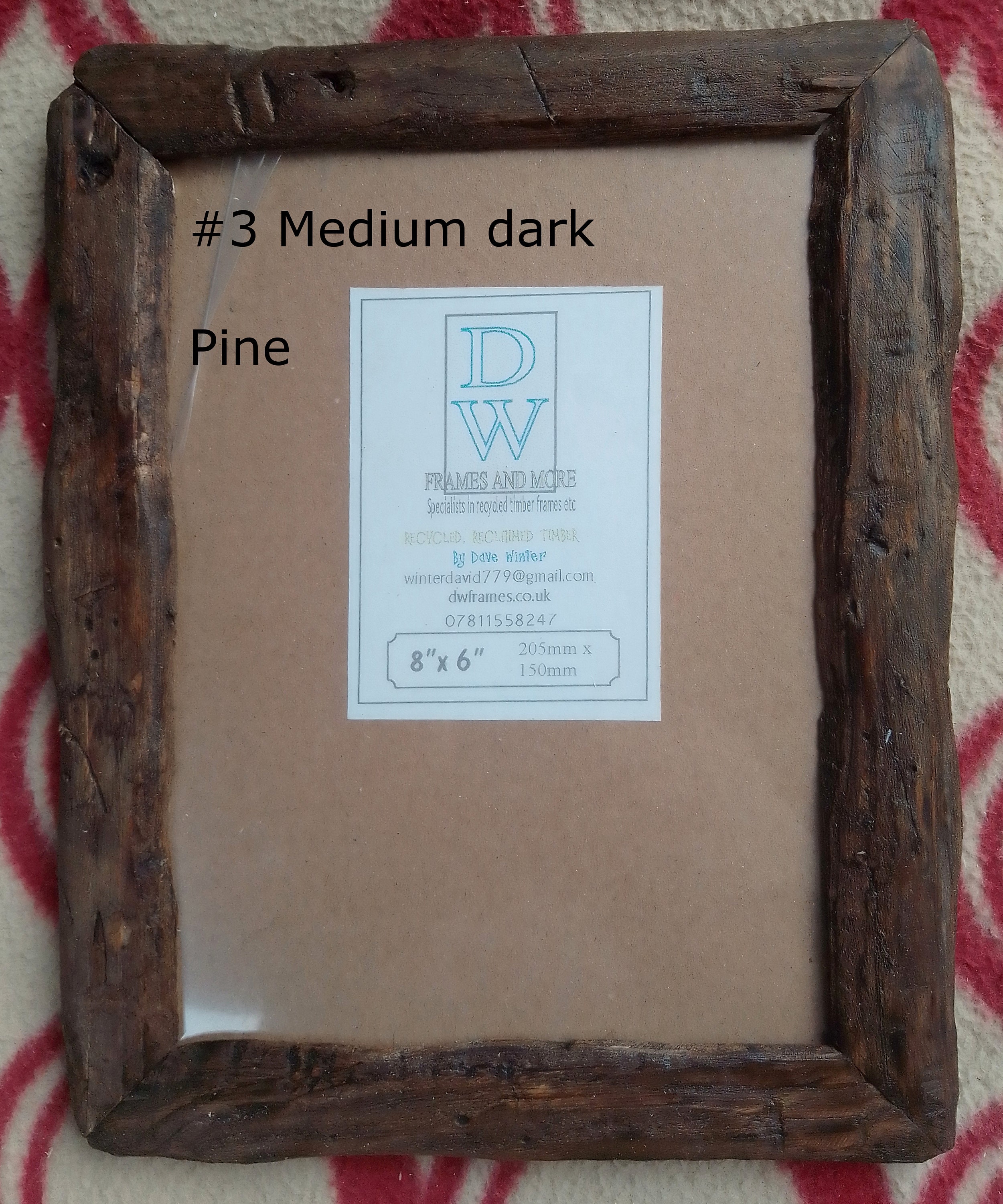 Rustic/driftwood Style Frames in Locally Sourcedrecycled Wood - Etsy UK